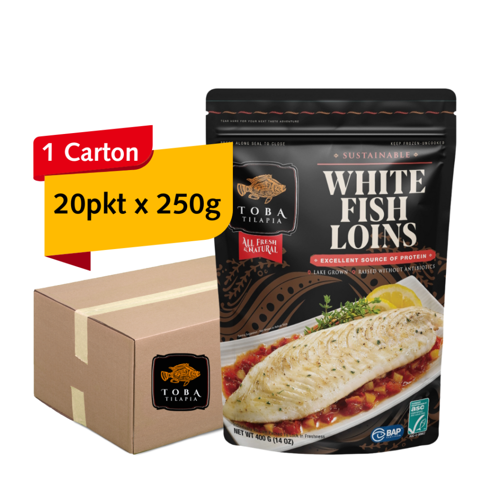 Toba Tilapia Loin (400g) x 26pkt – The Fish Farmer